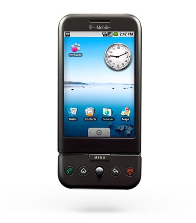 Image Gallery Of Google G1 – The First Android Phone